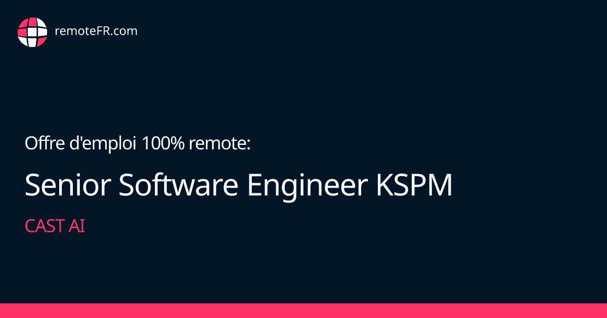 Senior Software Engineer KSPM - Cast AI