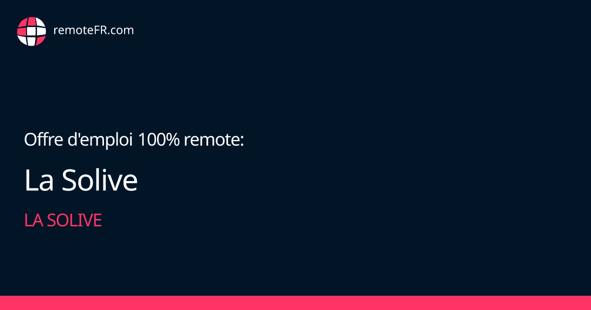 La Solive - La Solive